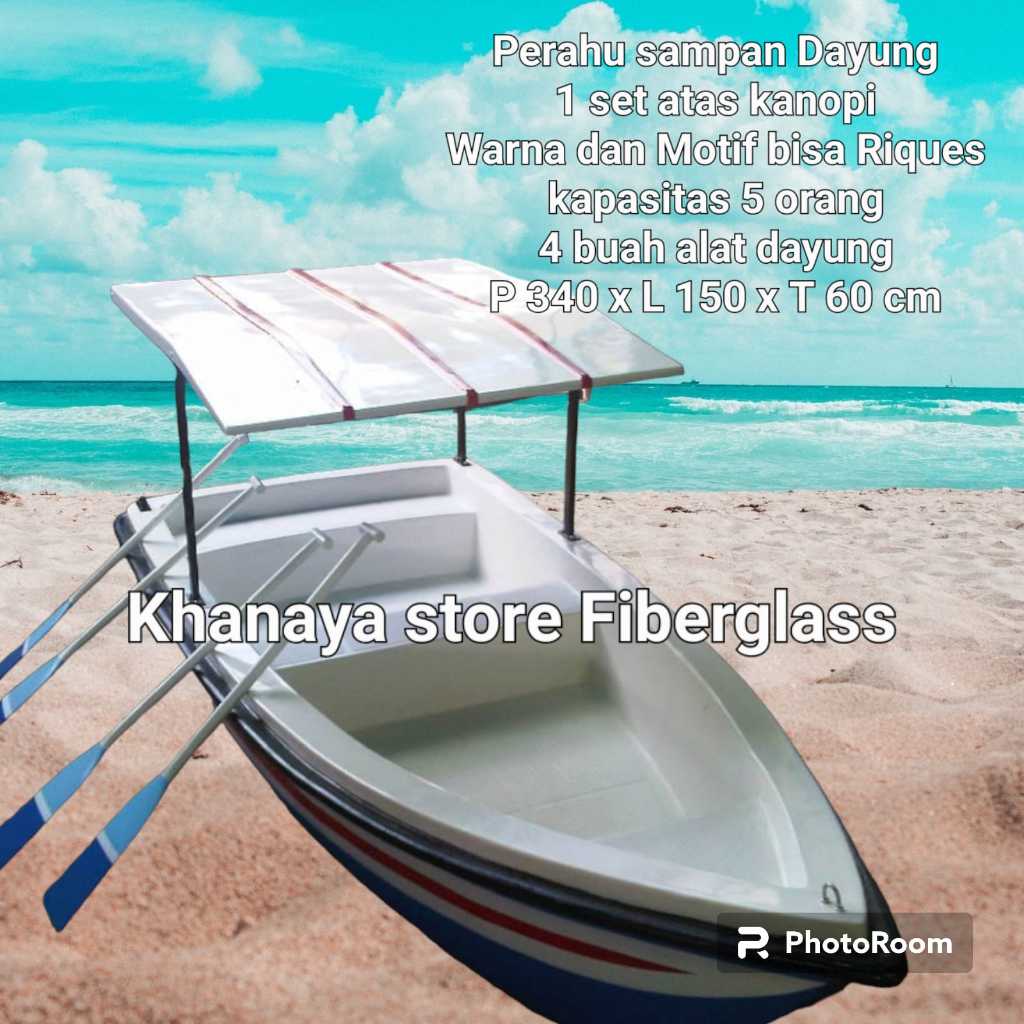 Jual Pabrik langsung perahu sampan dayung kaps 5 orang/perahu bebek ...