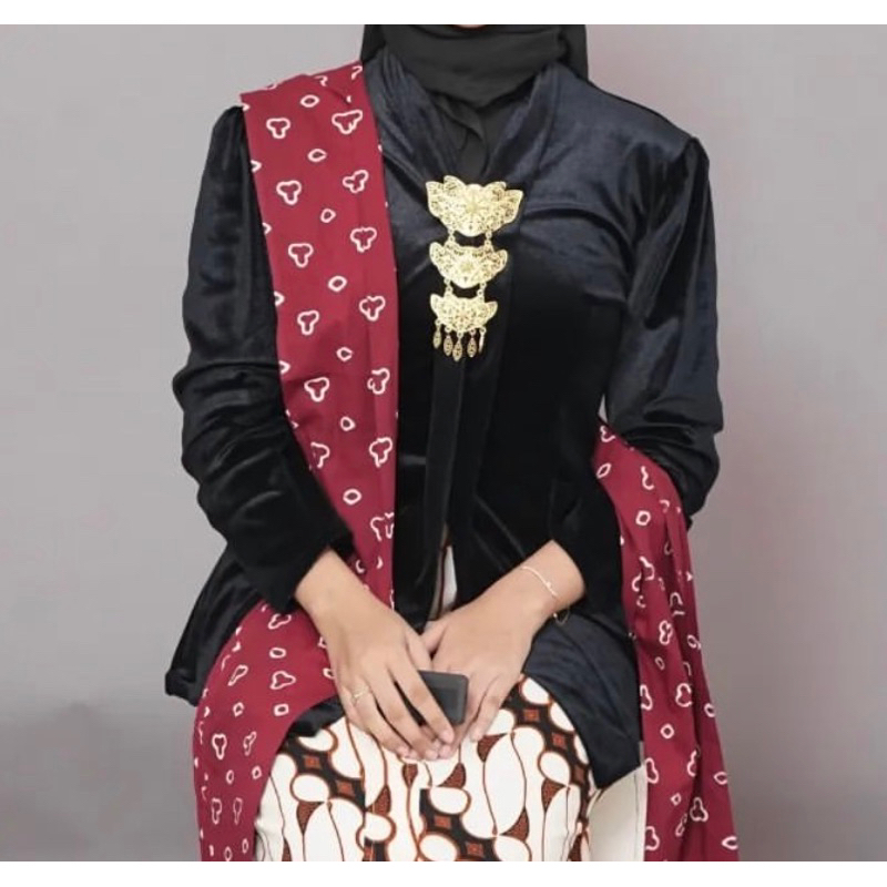 Jual Selendang Batik Jumputan Selendang Kebaya by VGS ID | Shopee Indonesia