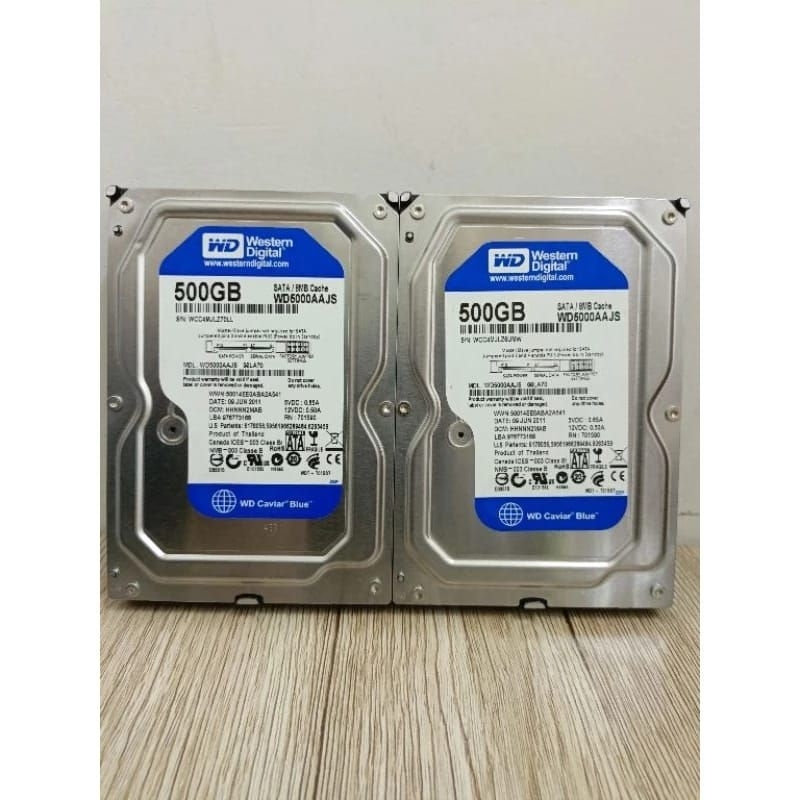Jual Hardisk Internal PC WD Blue 500GB/320GB/250GB SATA 3.5 HDD WD Blue ...