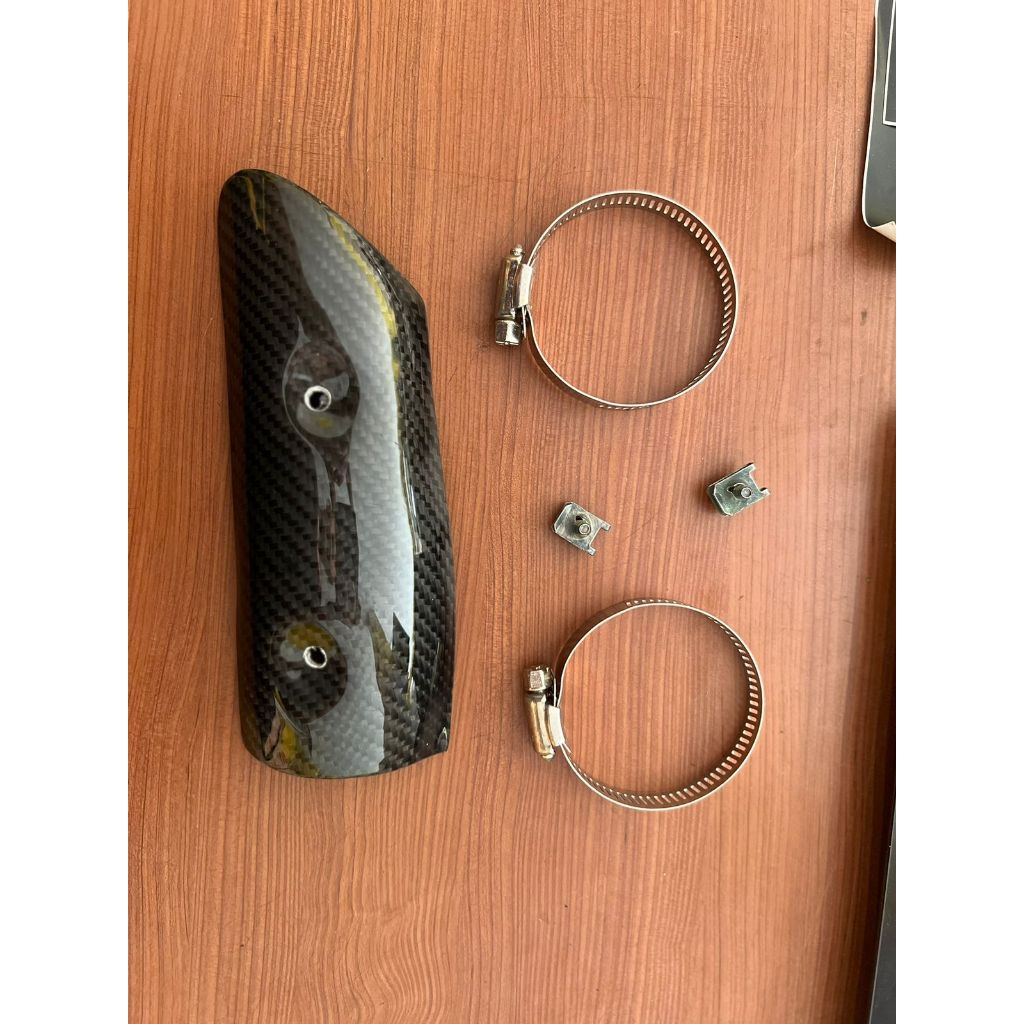 Jual COVER PIPA KNALPOT COVER PIPE KNALPOT COVER EXHAUST HEADER KARBON ...