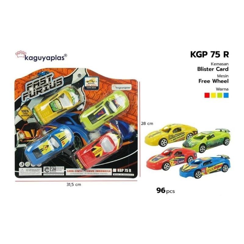 Jual Mainan Mobil Racing Car Set ISI 4 Kemasan Press KGP 75 R | Shopee Indonesia