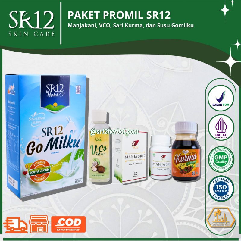 Jual SR12 PAKET PROMIL / PROGRAM HAMIL SR12 / PROMIL HERBAL / MANJAKANI SR12 / GOMILKU SR12 / GO ...