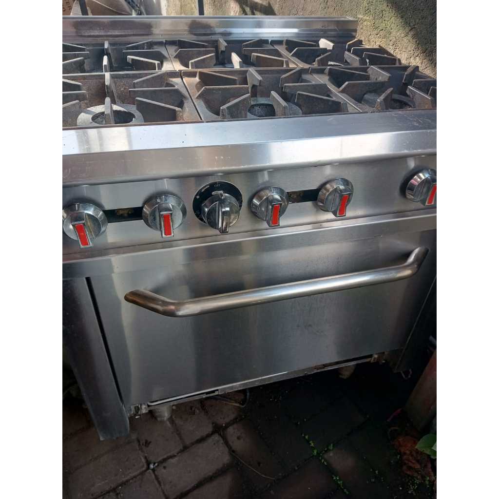 Jual GAS KOMPOR 6 BURNER MASTERCHEF | MASTERCHEF STOVE 6 BURNER WITH ...