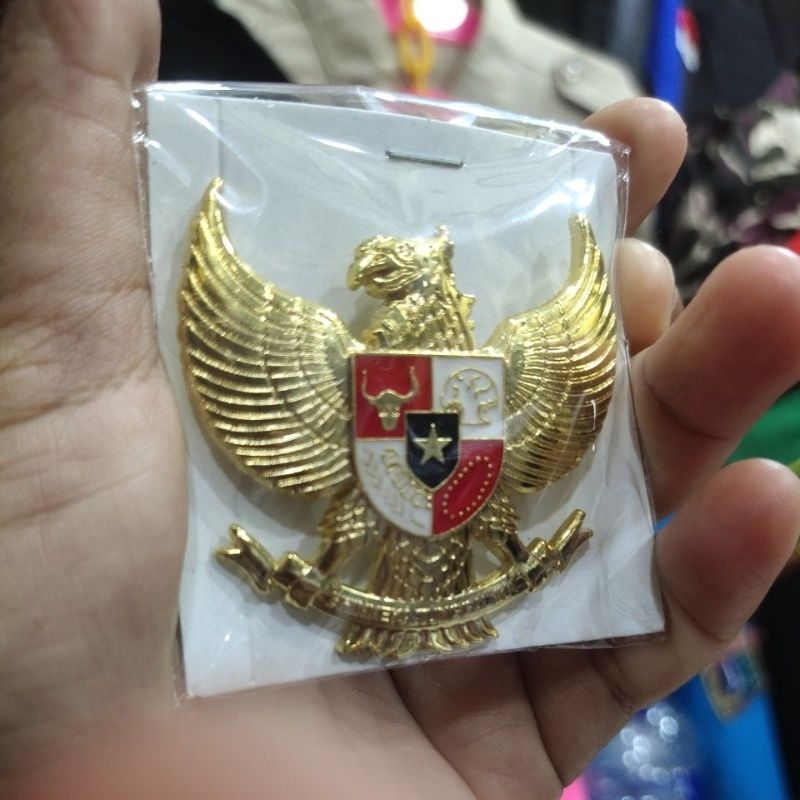 Jual pin garuda timbul 5 cm | Shopee Indonesia