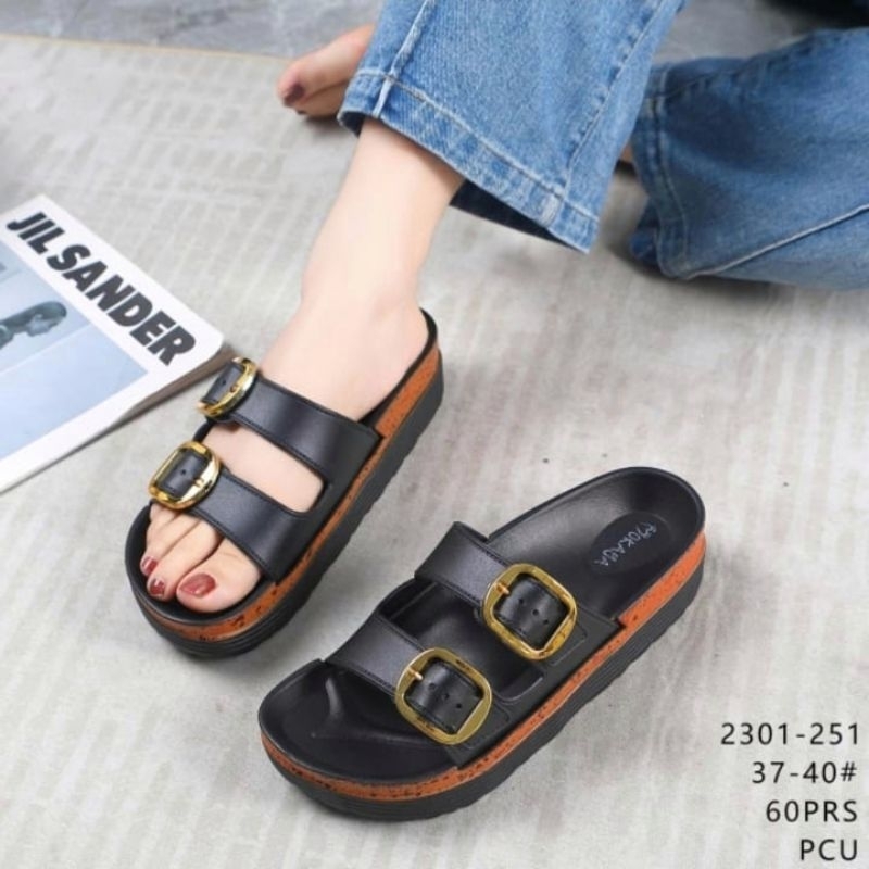 Jual Sandal Sendal Wanita Gunung Terbaru Kekinian Import Jelly Korea ...