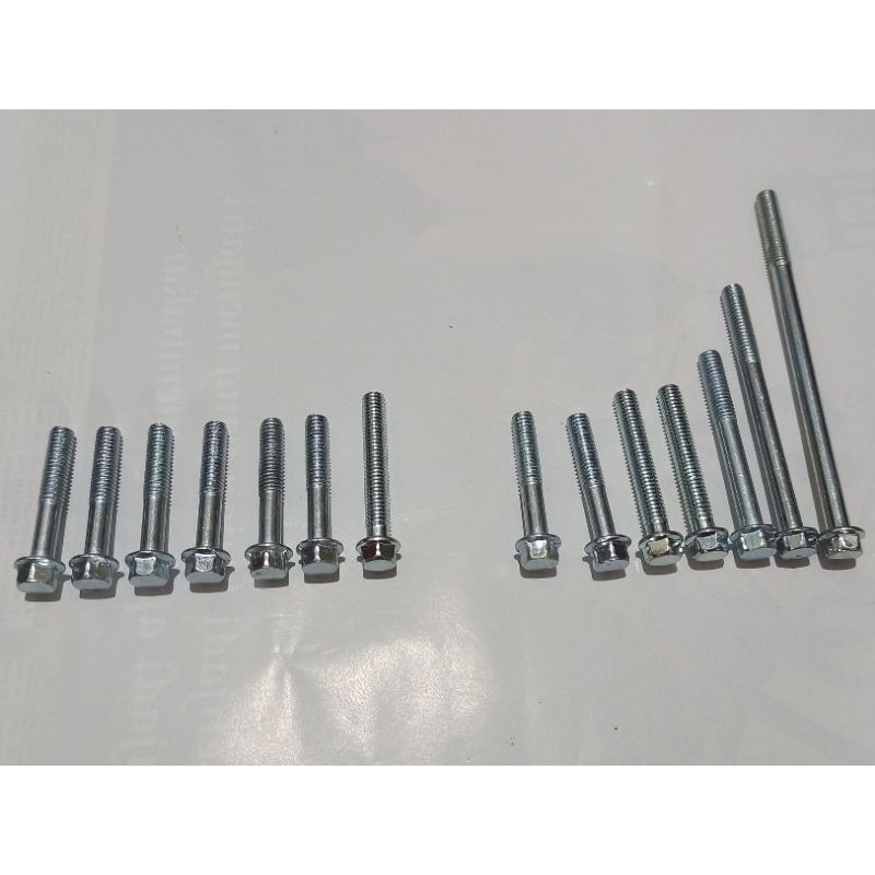 Jual baut kunci 8 full set blok mesin kiri kanan ALFA SIGMA CHAMP | Shopee Indonesia