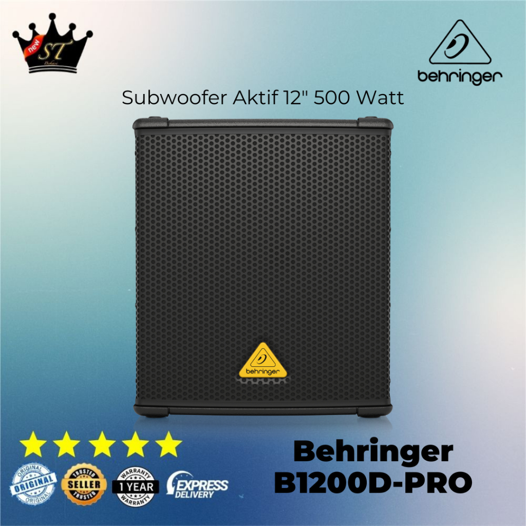 Jual Behringer B1200D-PRO B1200DPRO B1200 D Active Subwoofer Aktif 12 ...