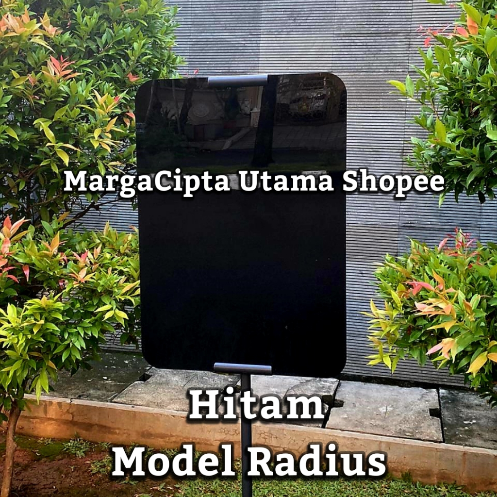 Jual Acrylic 2mm Model RADIUS Frame Bingkai Papan Ucapan Wisuda Bunga ...
