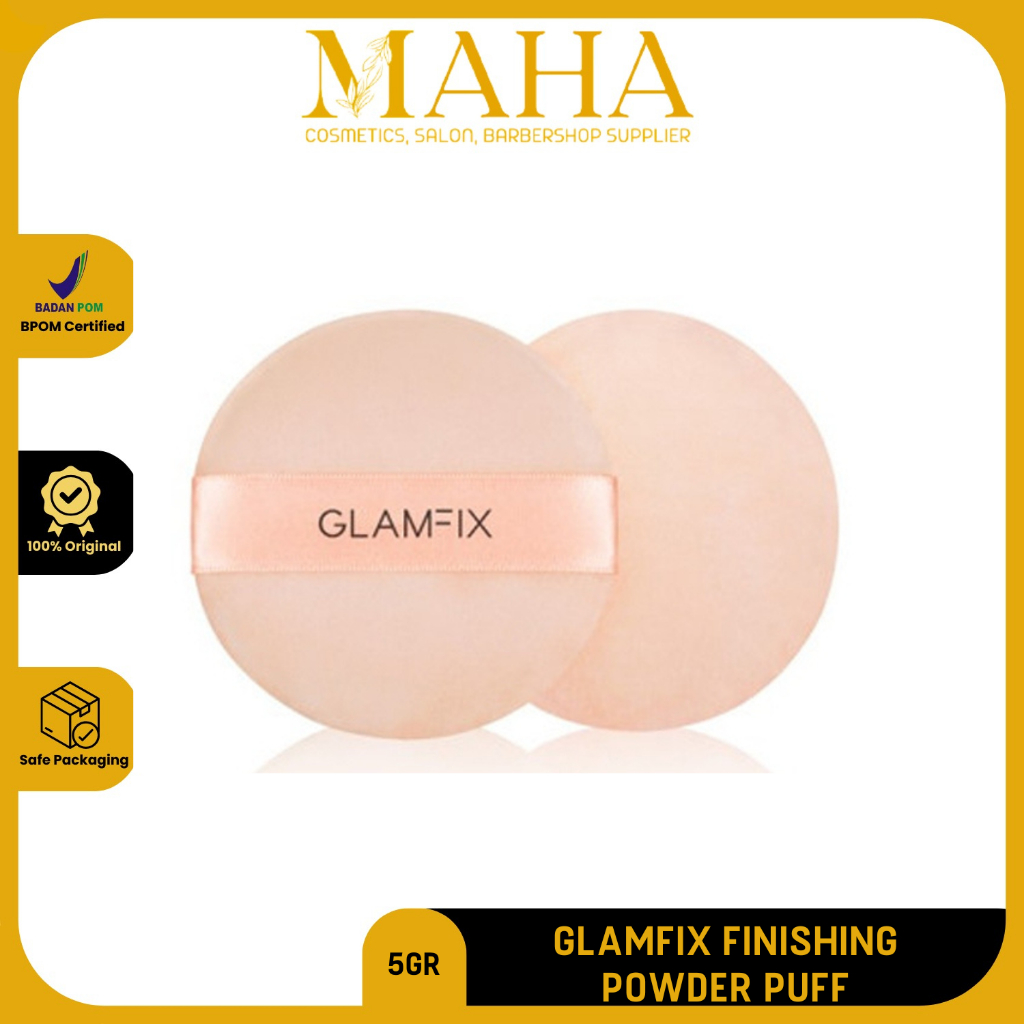 Jual GLAMFIX FINISHING POWDER PUFF | SPONS BEDAK TABUR | Shopee Indonesia