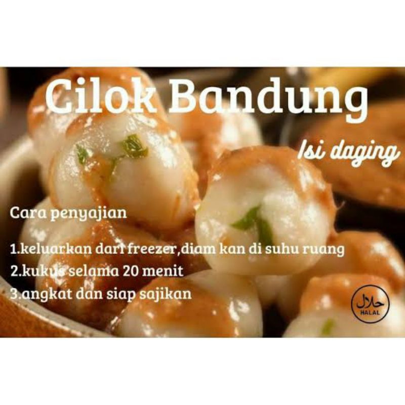 Jual CILOK MERCON BUMBU KACANG ISI DAGING | Shopee Indonesia