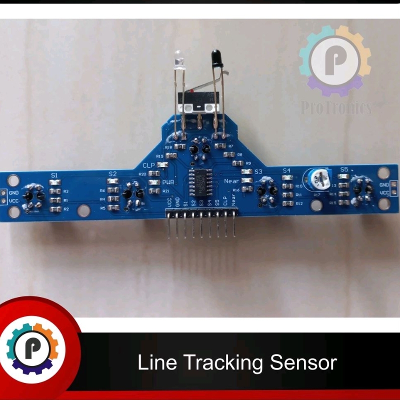 Jual BFD-1000 Sensor Garis 5 Channel Infrared Robot Line Follower ...