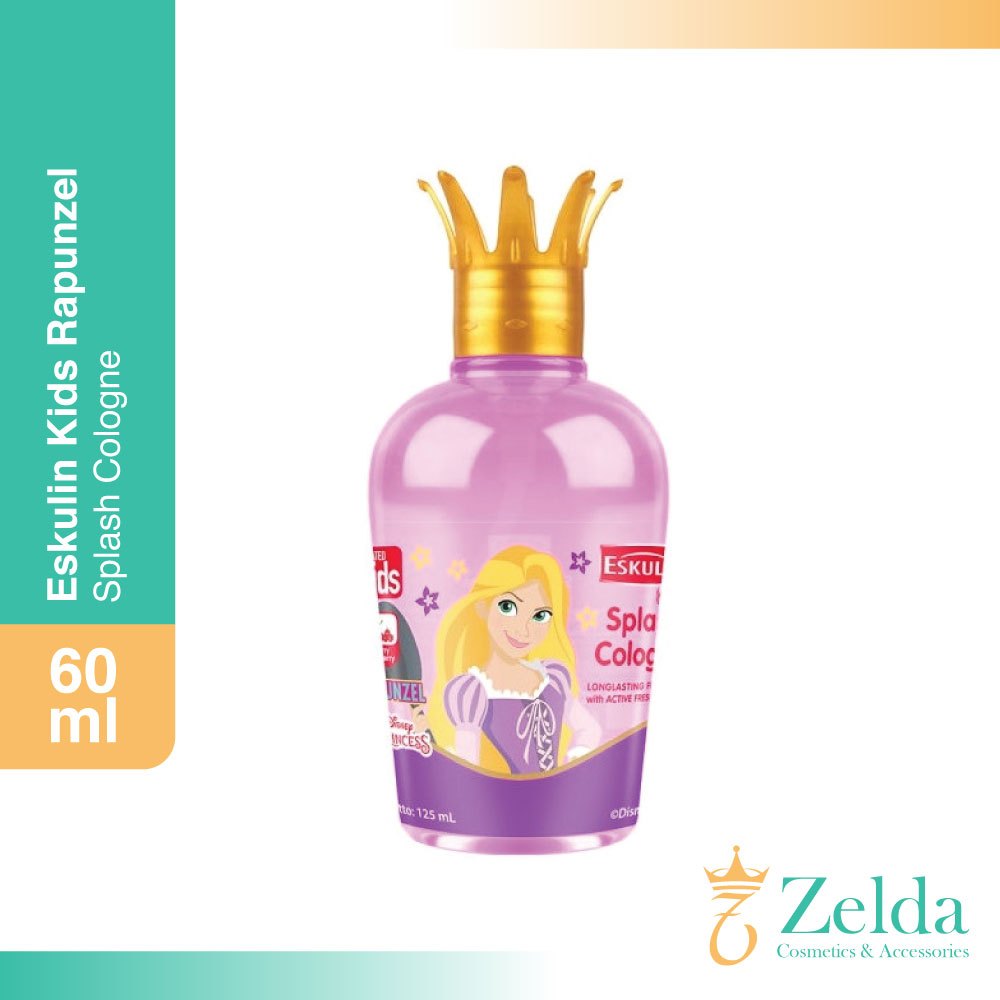 Jual Eskulin Kids Splash Cologne Princess Rapunzel 60ml | Shopee Indonesia