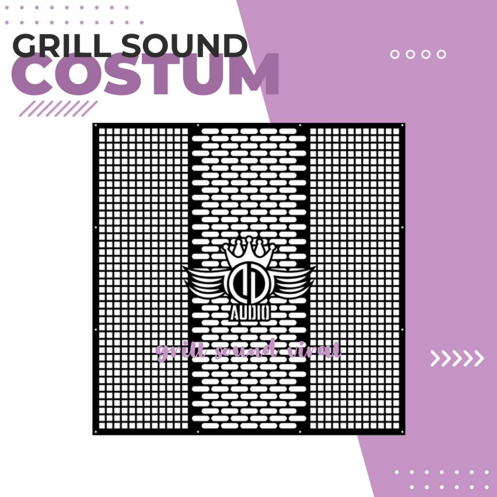 Jual PUSAT GRILL VIRAL - Grill Sound System Murah Tutup Box Plat Besi ...