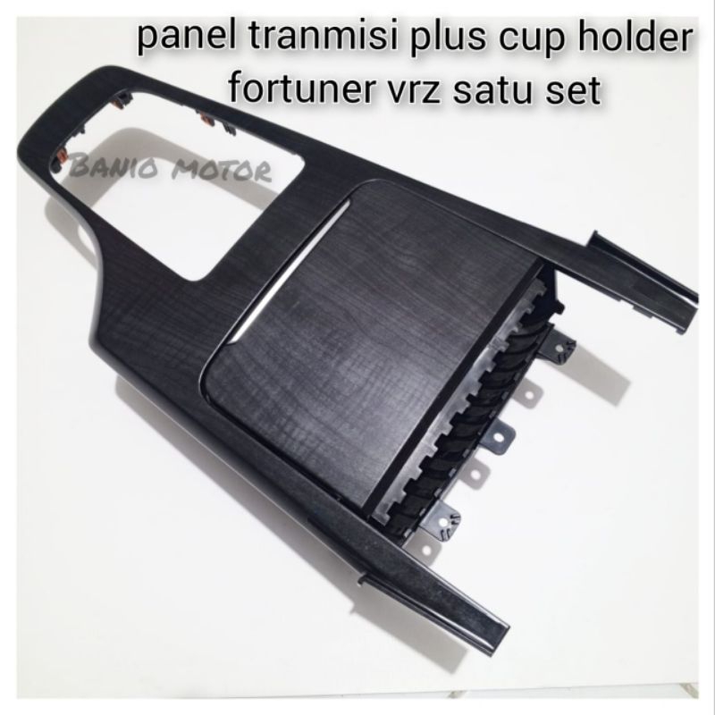 Jual panel tranmisi plus cup holder fortuner vrz satu set | Shopee ...