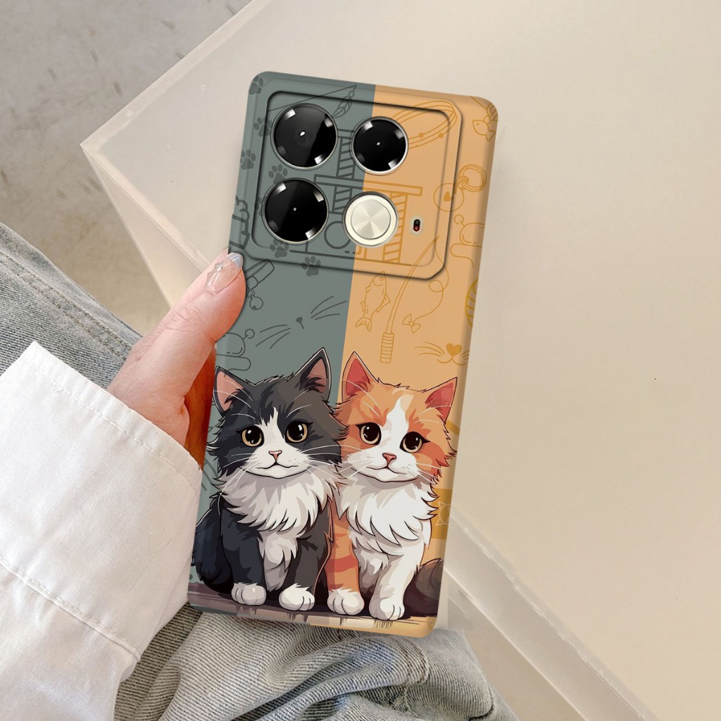 Jual Case Infinix Note 40 - Infinix Note 40 Pro Pelindung Belakang Handphone Softcase Macaron ...