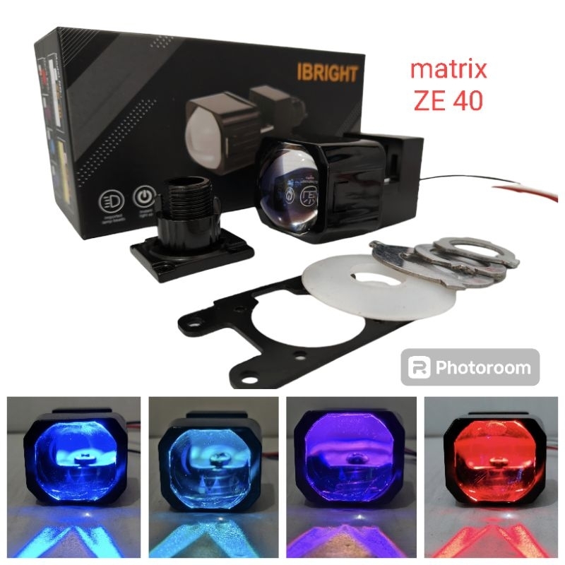 Jual Projector Biled Matrix X1 Plus Devil IBRIGHT 1,5inc jauh dekat ...