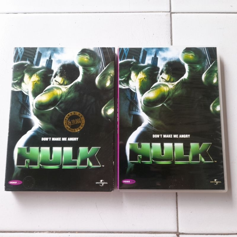 Jual VCD Hulk (2003) 2 Disc ORIGINAL Kings MediaLine VideoCD | Shopee Indonesia