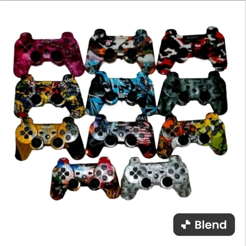 Jual Stik Ps3 Motif Corak Op Ori Pabrik Stick Ps3 Wireless Stik Motif ...