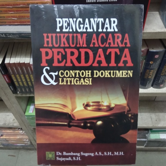 Jual Buku Pengantar Hukum Acara Perdata & Contoh Dokumen Litigasi ...
