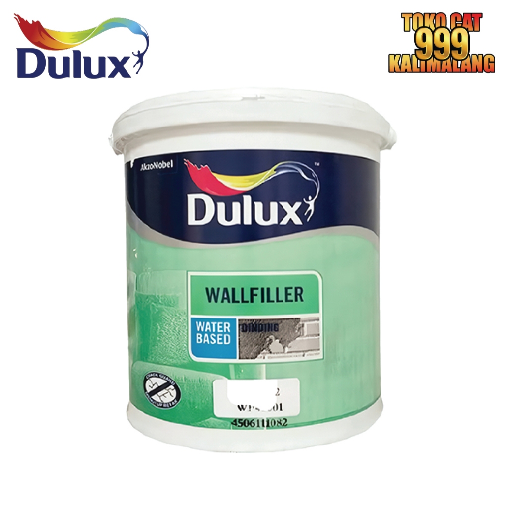 Jual Plamir Tembok Rumah Interior Dulux Wallfiller Plamur / Galon 3,5 ...