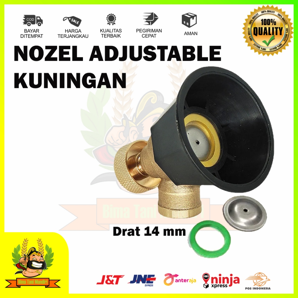 Jual Nozel Sprayer Adjustable Kuningan | Shopee Indonesia
