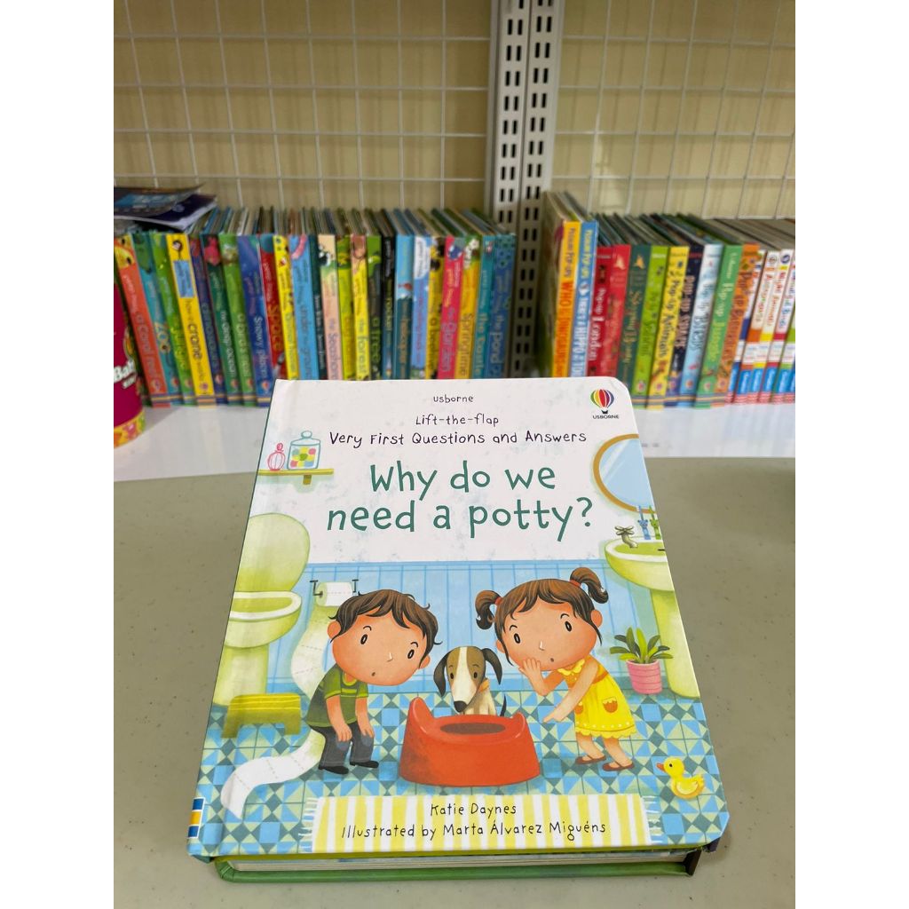 Jual Why do we need a potty? Board Book With Flaps Imported English ...