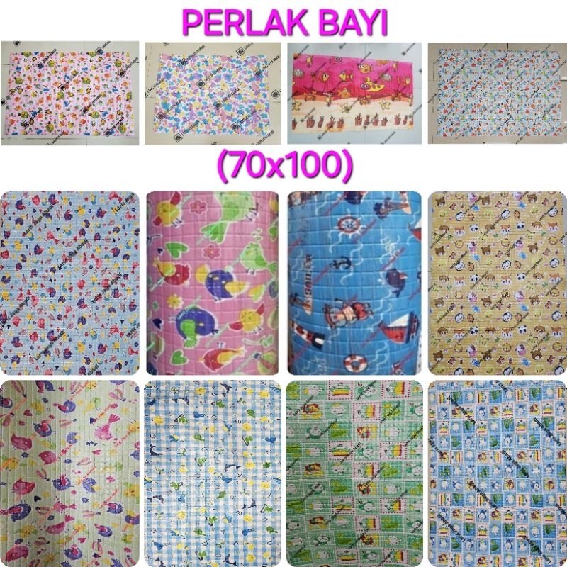 Jual Perlak Bayi Jumbo 70x100cm / Alas Ompol Baby Motif Emboss / Spon ...