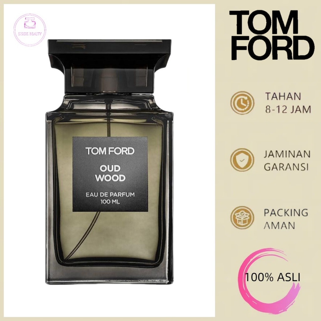 Jual [100%Original] Parfum Pria Tom Ford oud wood EDP 100ml Eau de ...