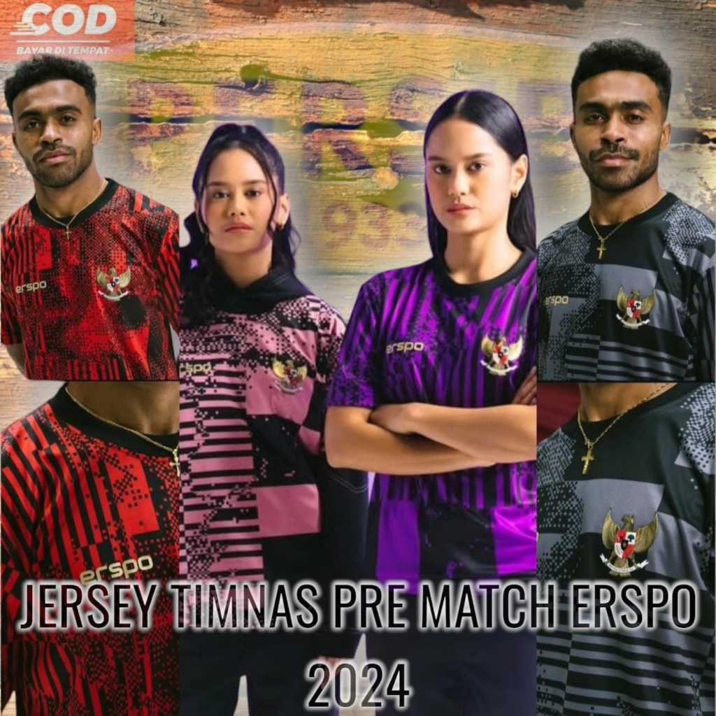 Jual CUCI GUDANG JERSEY TIMNAS PREE MATCH ERSPO latihan 2024 LOGO ...