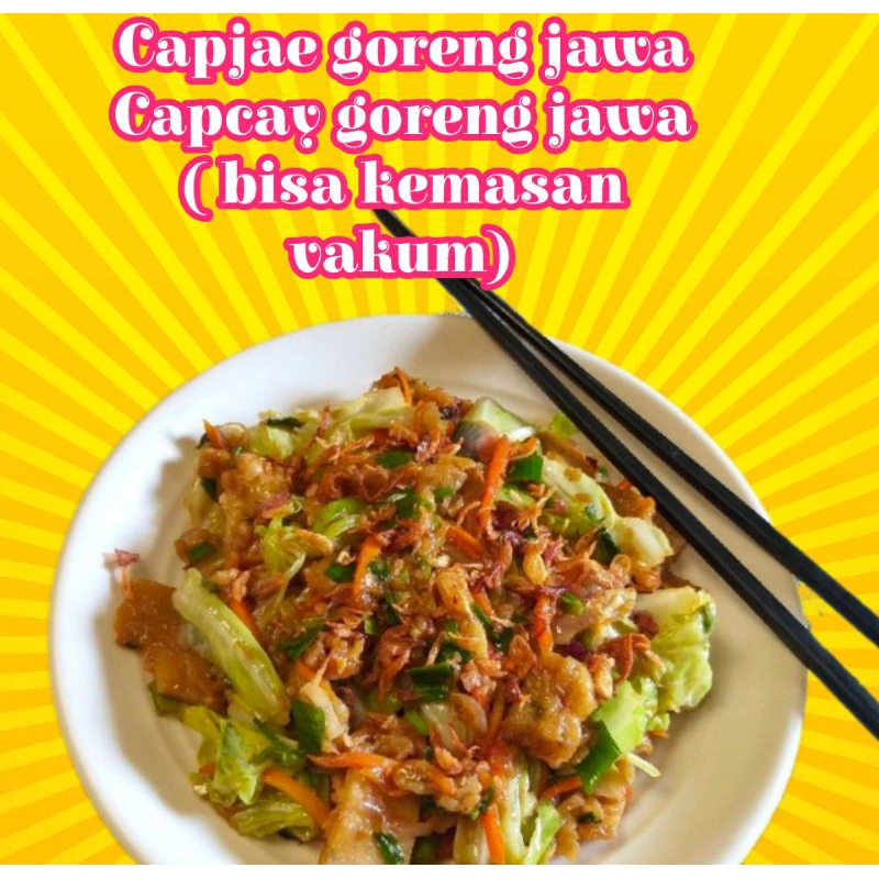 Jual capjae goreng jawa siap makan capcay goreng jawa frozen food siap ...