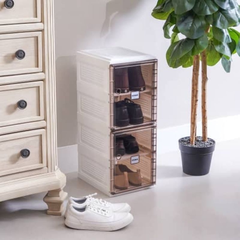 Jual rak sepatu 4 tingkat (stora) | Shopee Indonesia