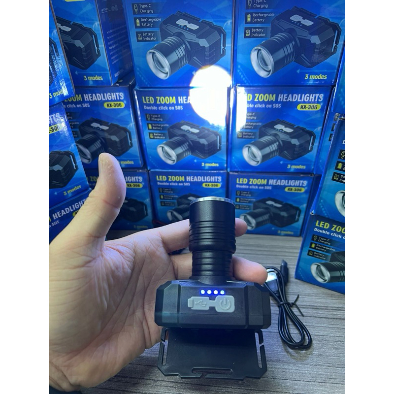Jual SENTER ZOOM - SENTER KEPALA ZOOM MURAH KX-306 | Shopee Indonesia