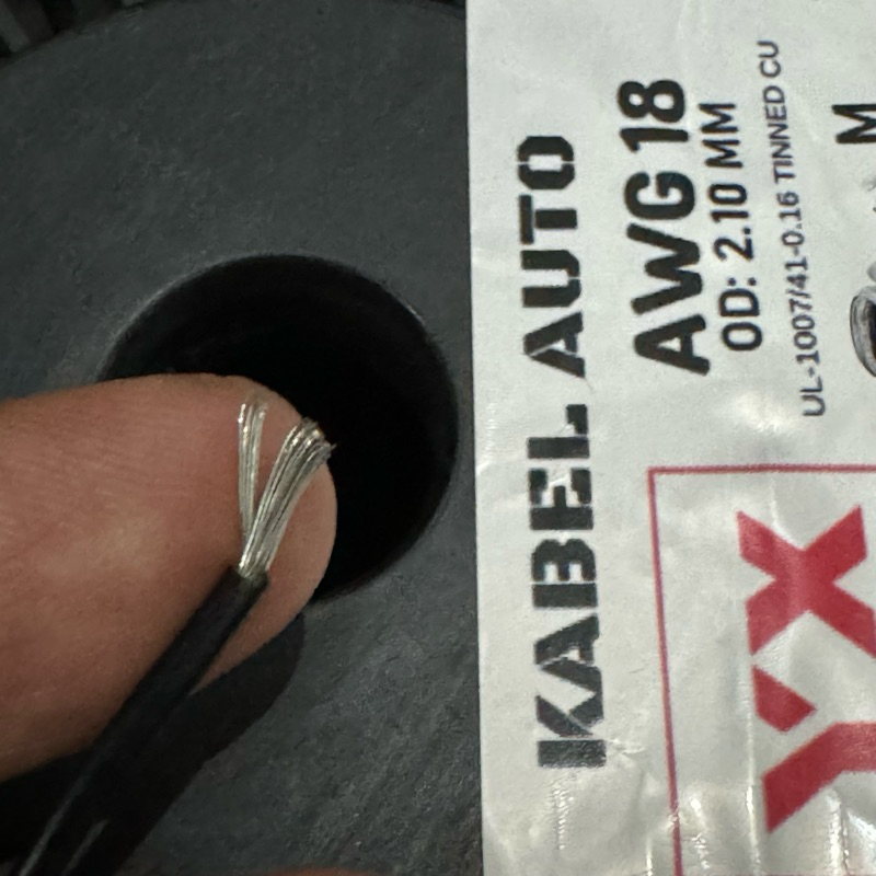 Jual Kabel AWG 18 per meter OD 2,1mm | Shopee Indonesia