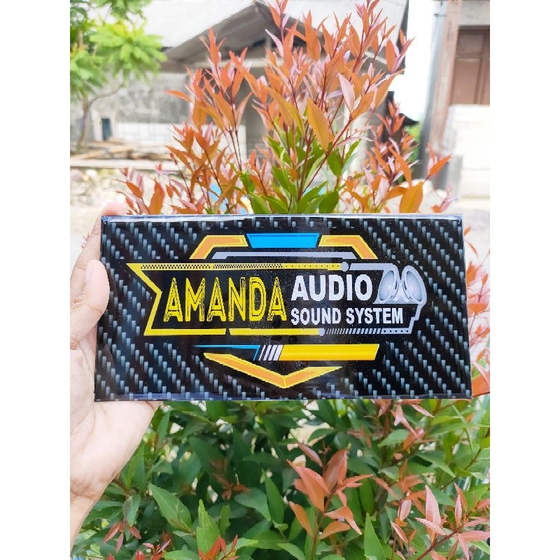 Jual LOGO | EMBLEM | LABEL NAMA SOUND SYSTEM CUSTOM 3D UKURAN 8X10CM ...
