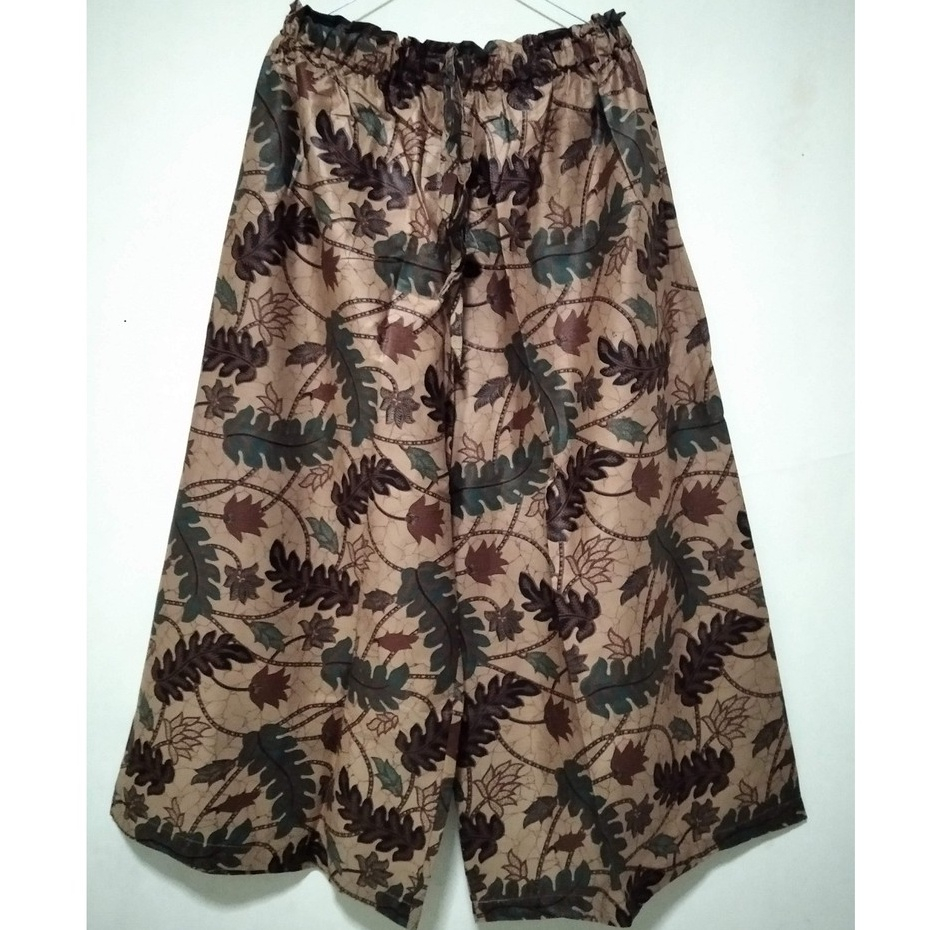 Jual Kulot Batik Panjang Jumbo plus Masker, melar -/+ 126 cm, Kode ...