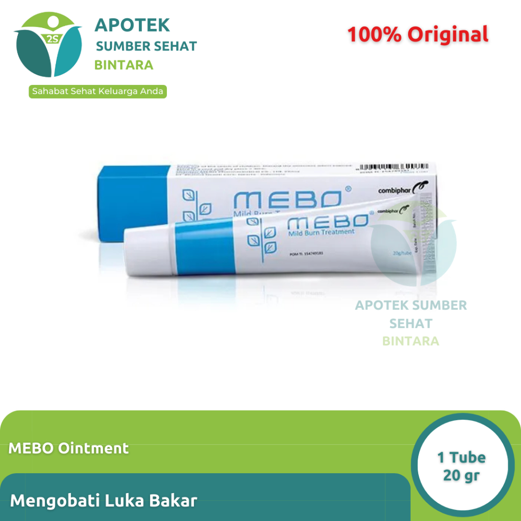 Jual Mebo Ointment 20 gr - Salep Luka Bakar | Shopee Indonesia