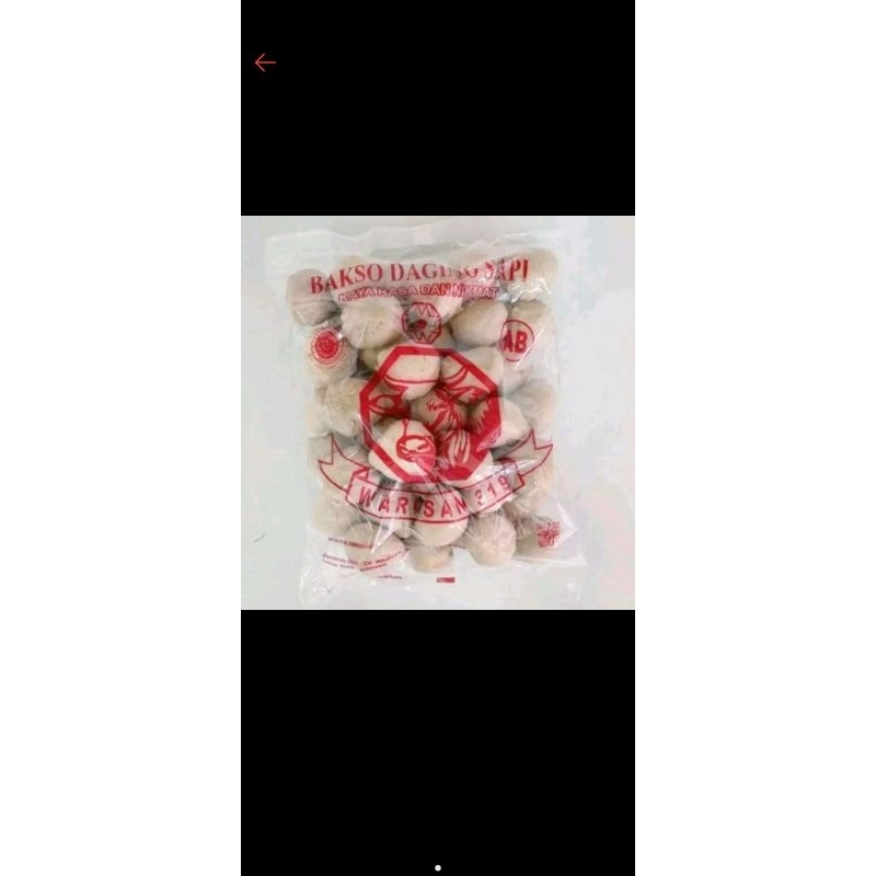 Jual bakso sapi mini 350g/bakso Warisan | Shopee Indonesia