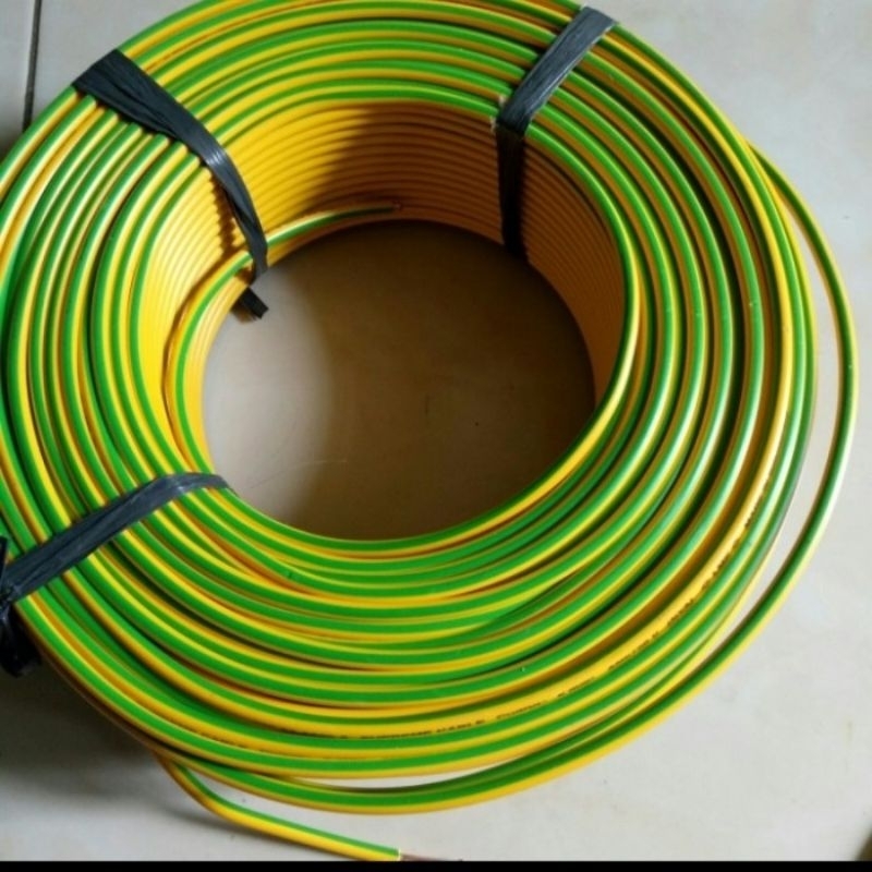 Jual nya 1x4 4mm kuning hijau 4besar supreme kabelindo metal | Shopee Indonesia