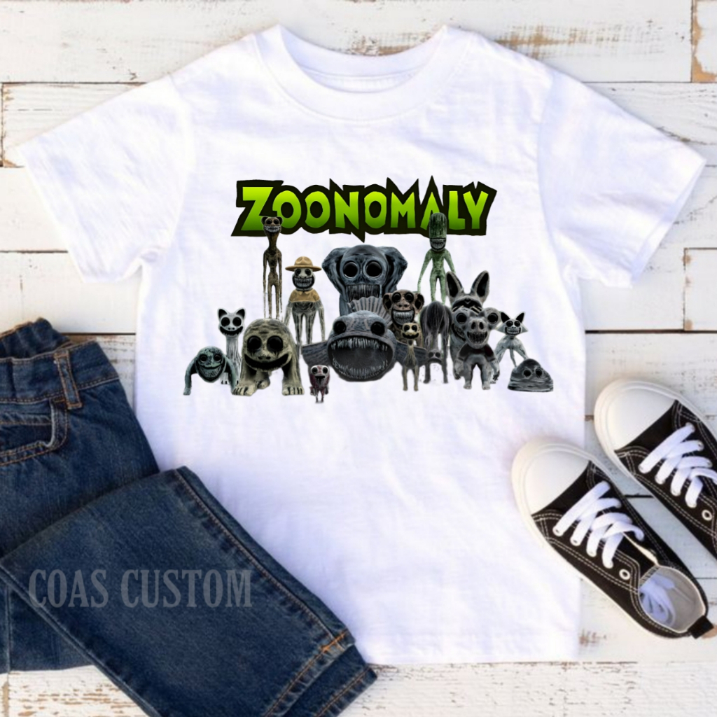 Jual KAOS ANAK ZOONOMALY HORROR GAME | Shopee Indonesia