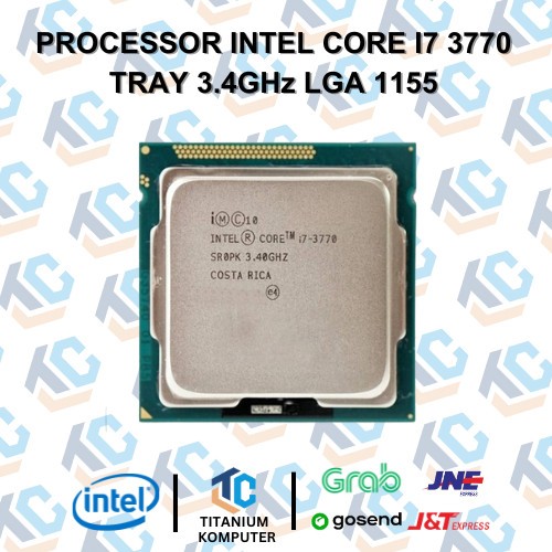 Jual PROCESSOR INTEL CORE I7 3770 TRAY 3.4GHz LGA 1155 | Shopee Indonesia