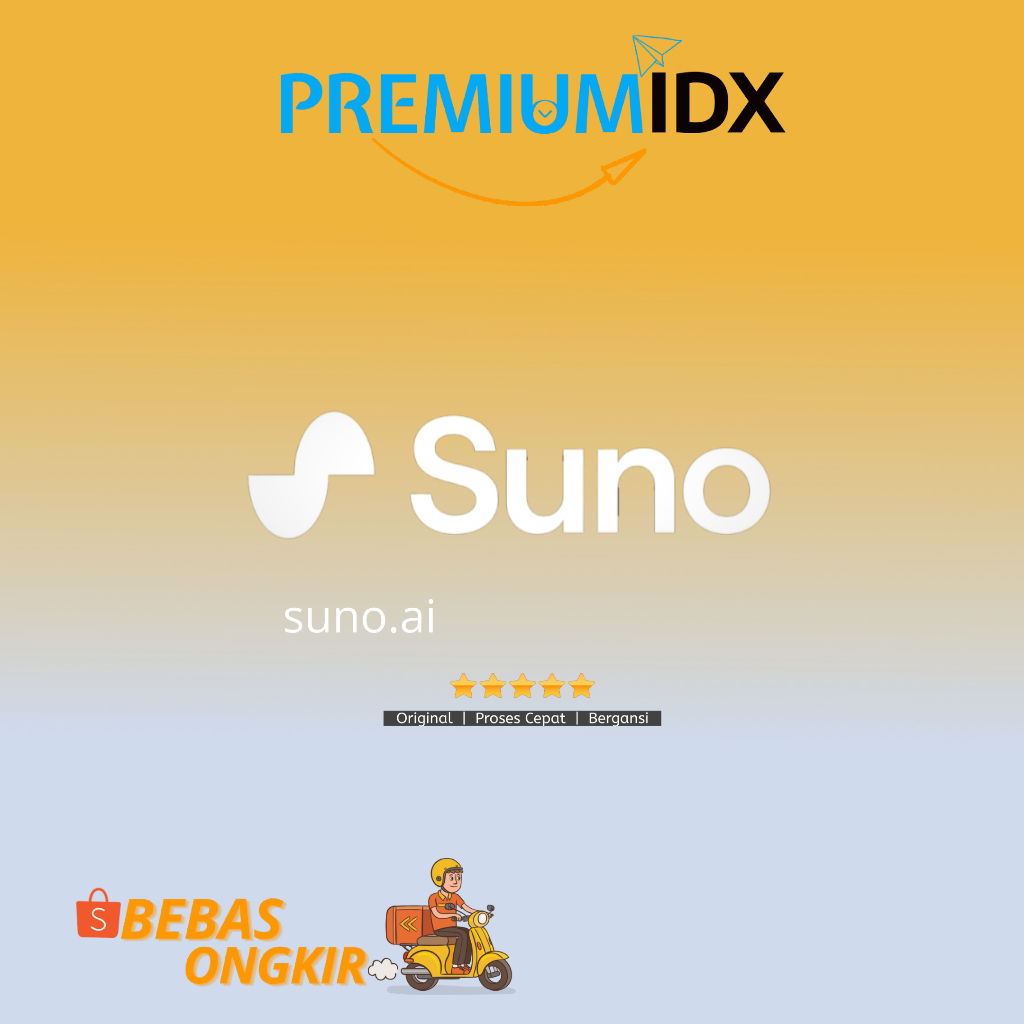 Jual suno AI pro premier premium legal original asli resmi bergaransi ...