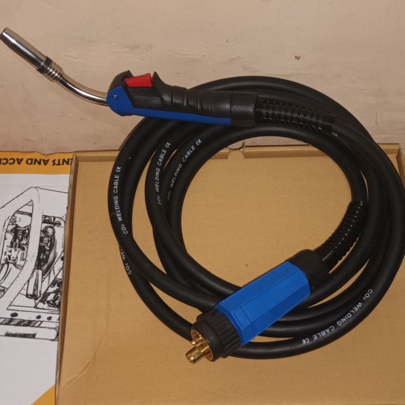 Jual 5 METER...stang las mig mb 24kd mig torch, mig gun mb24 | Shopee ...