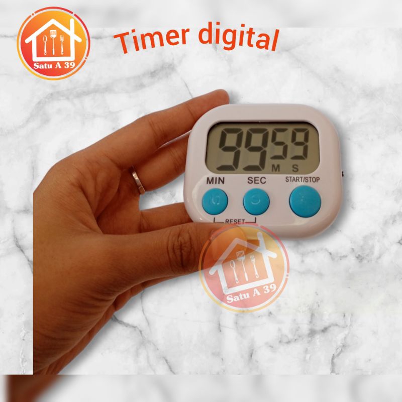 Jual Timer Digital Baterai Masak Oven Dapur Magnetic Stopwatch Alarm ...
