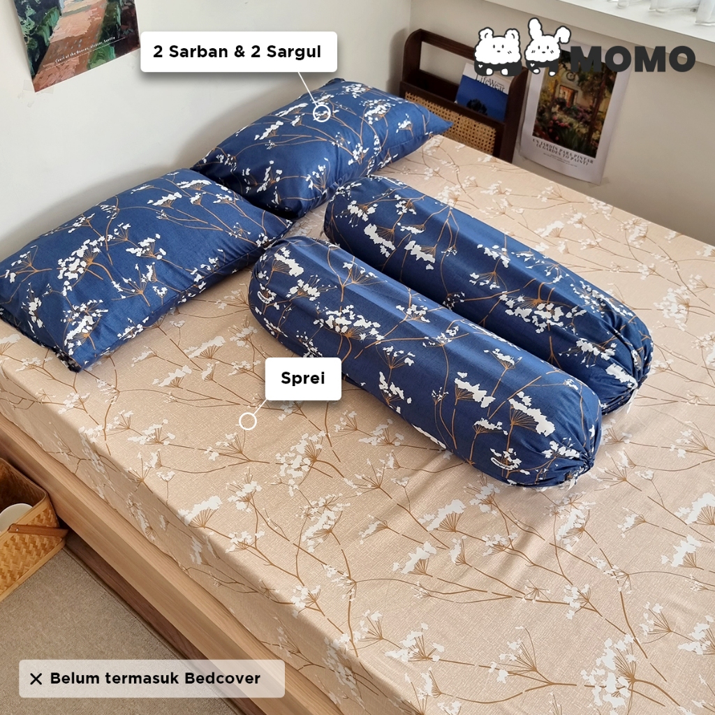 Jual Sprei Motif TINGGI 30 Ukuran 160, 180 dan 200 x 200 - Microtex - Sprei MOMO | Shopee Indonesia