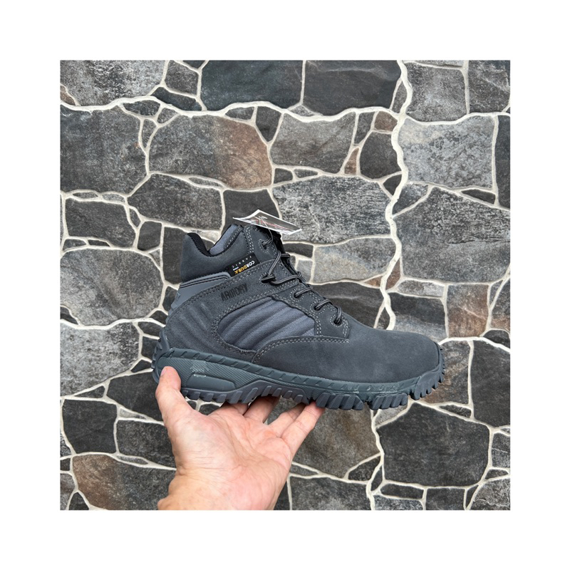 Jual Sepatu Combat Boots PDL Armory Delta Codura 6 - Warna Abu Abu ...