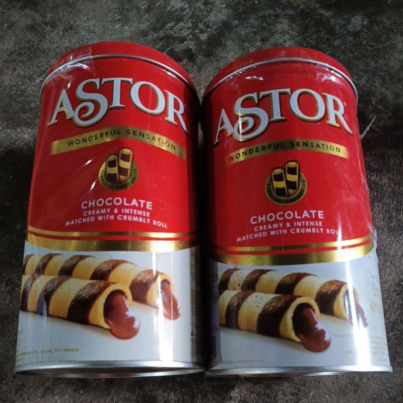 Jual ASTOR KALENG BY MAYORA RASA COKELAT 330G/156G | Shopee Indonesia