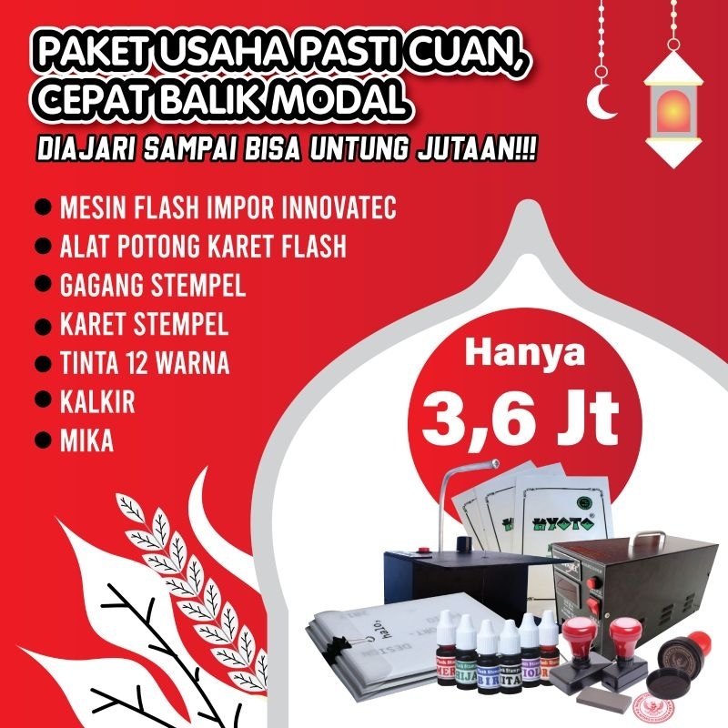 Jual Paket Usaha Mesin Flash Innovatec | Shopee Indonesia
