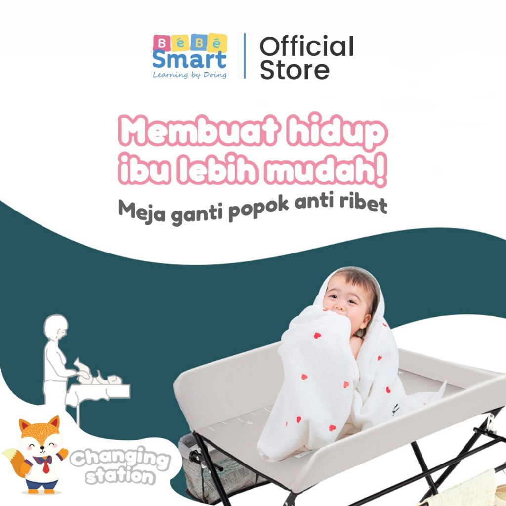 Jual Bebe Smart Changing Table Diaper / Meja Tempat Ganti Popok ...