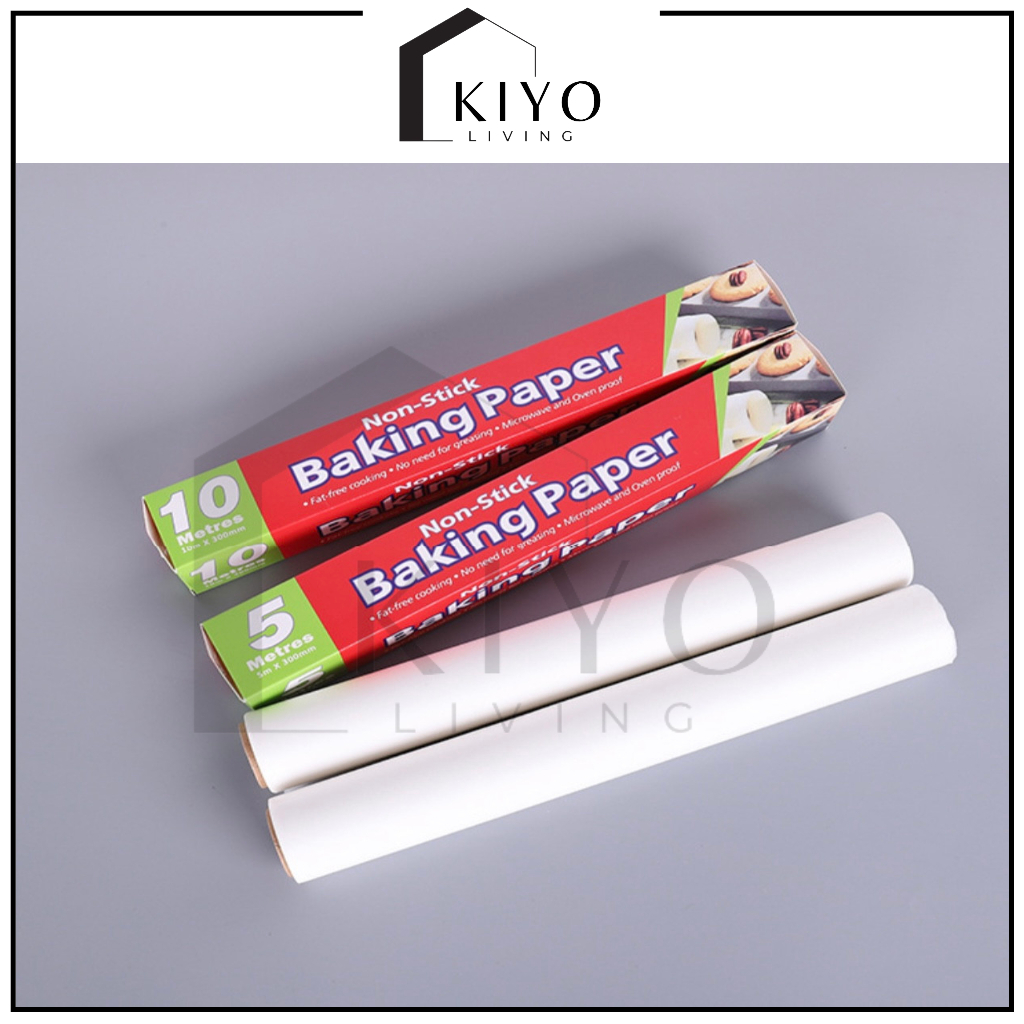 Jual KIYO Baking Paper Kertas Anti Lengket Baking Alas Roti Kue Kertas ...