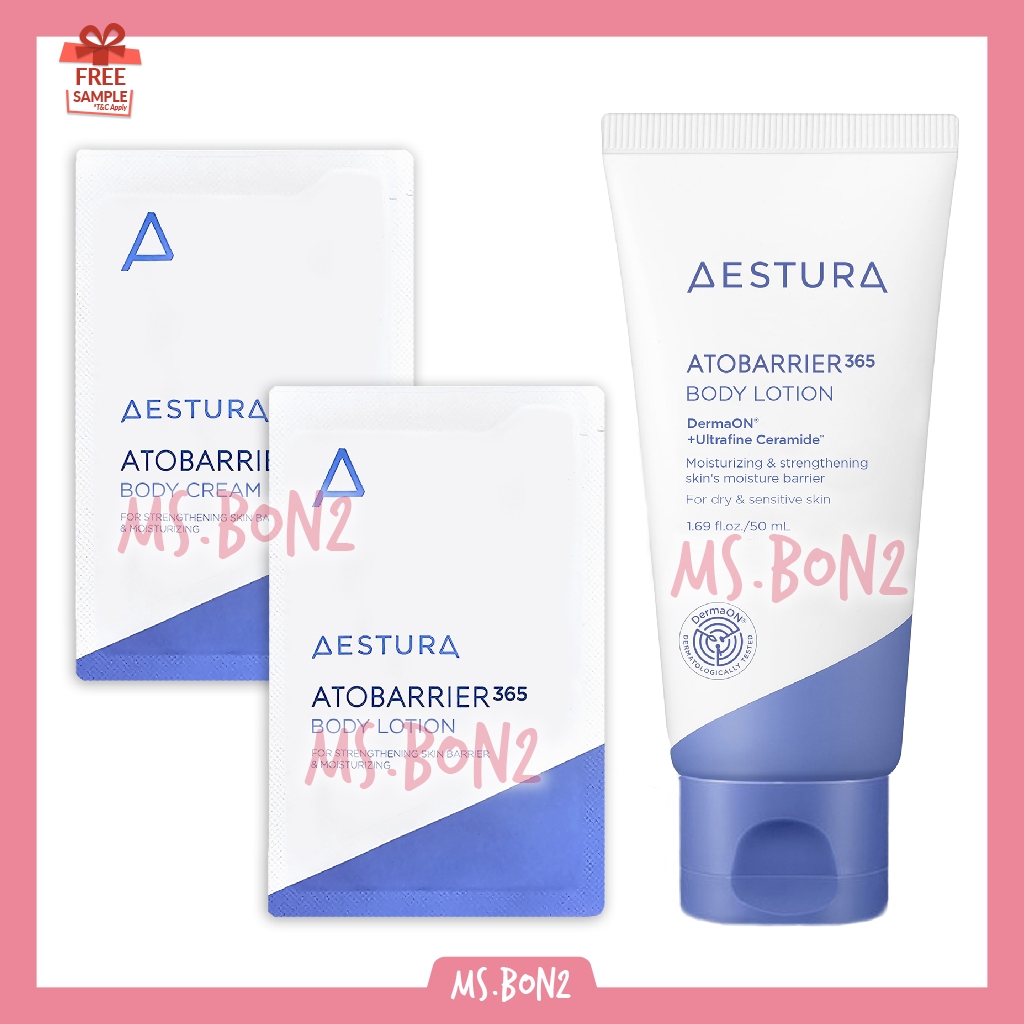 Jual Aestura Atobarrier 365 BODY Lotion / Cream Ato Barrier Travel ...